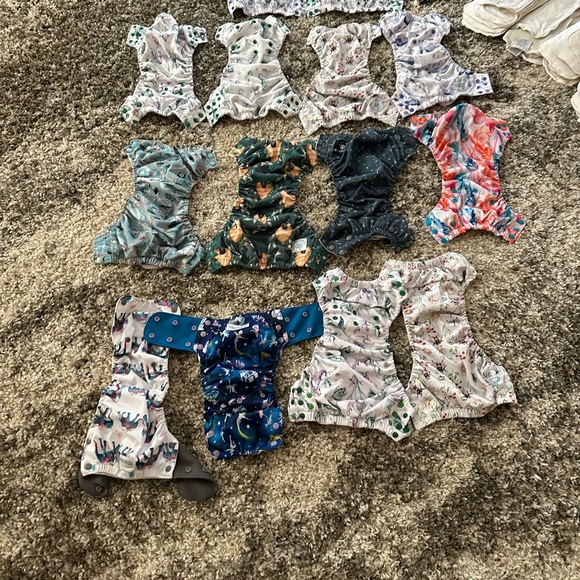 rig n gig | Other | 5 Side Snap Cloth Diaperspullups Awj Lined With 3 ...